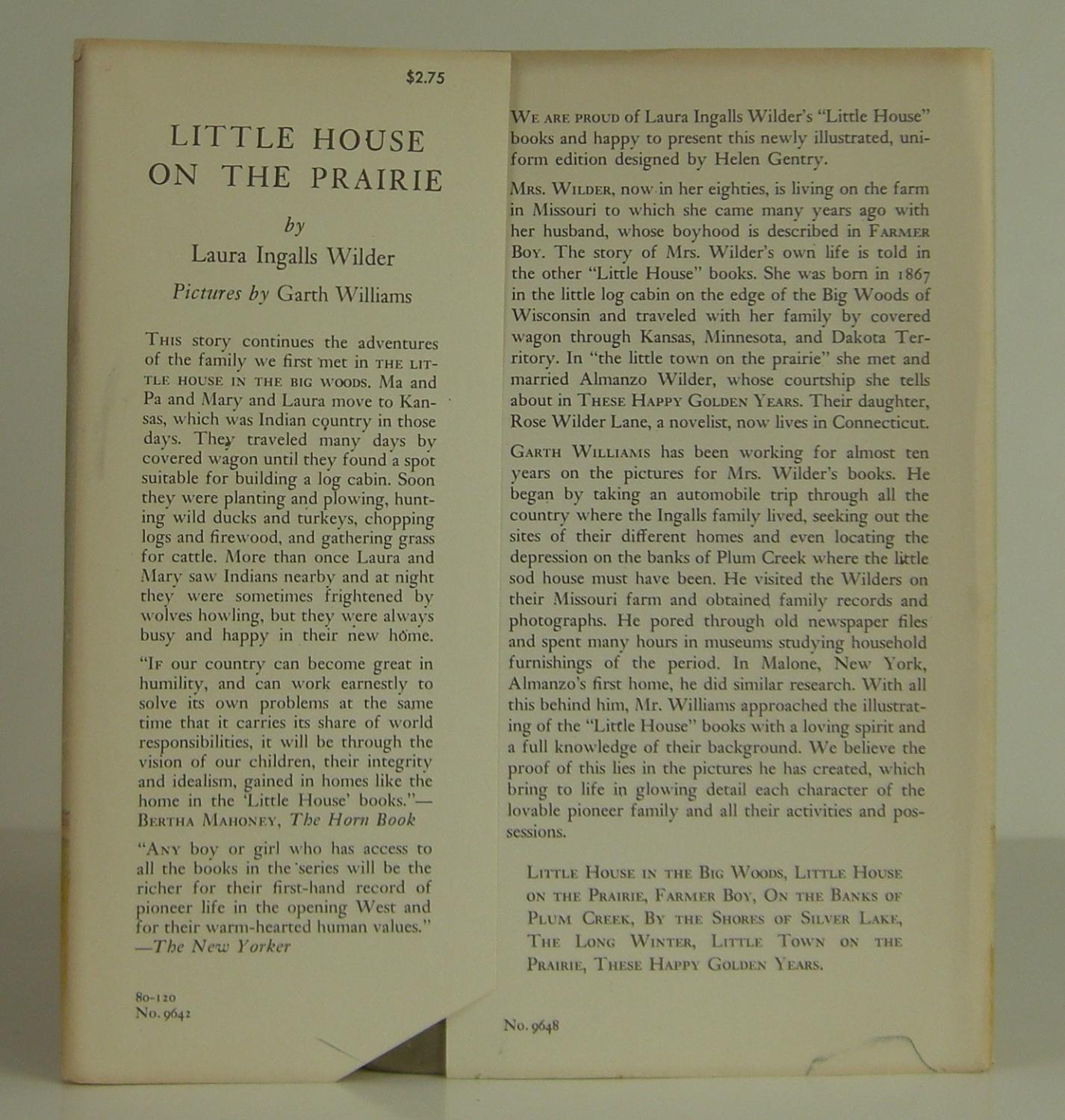 Little House on the Prairie | Laura Ingalls Wilder | 5th or later Edition