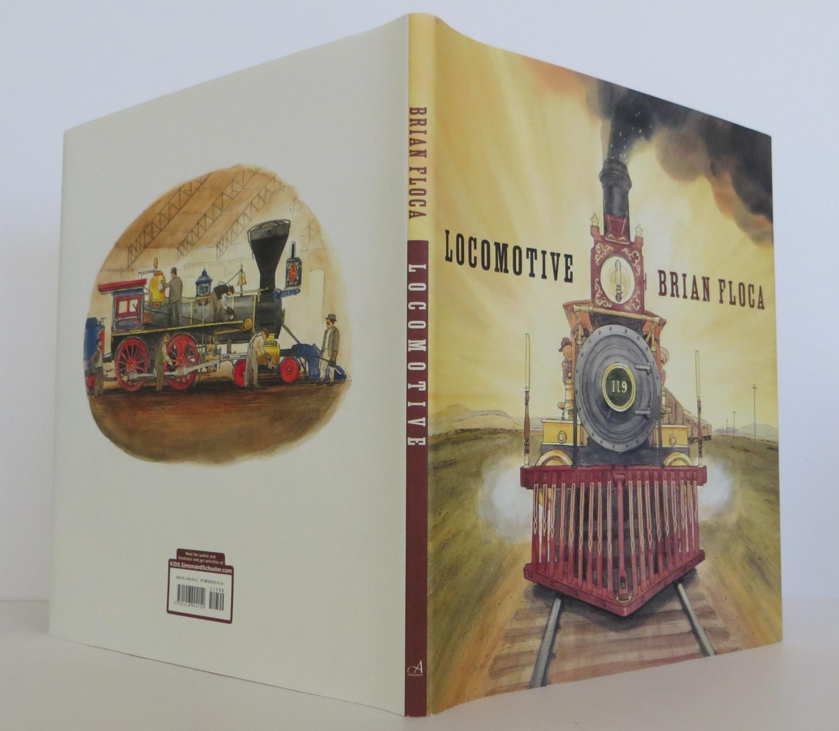 Locomotive Caldecott Medal Book | Brian Floca | 1st Edition