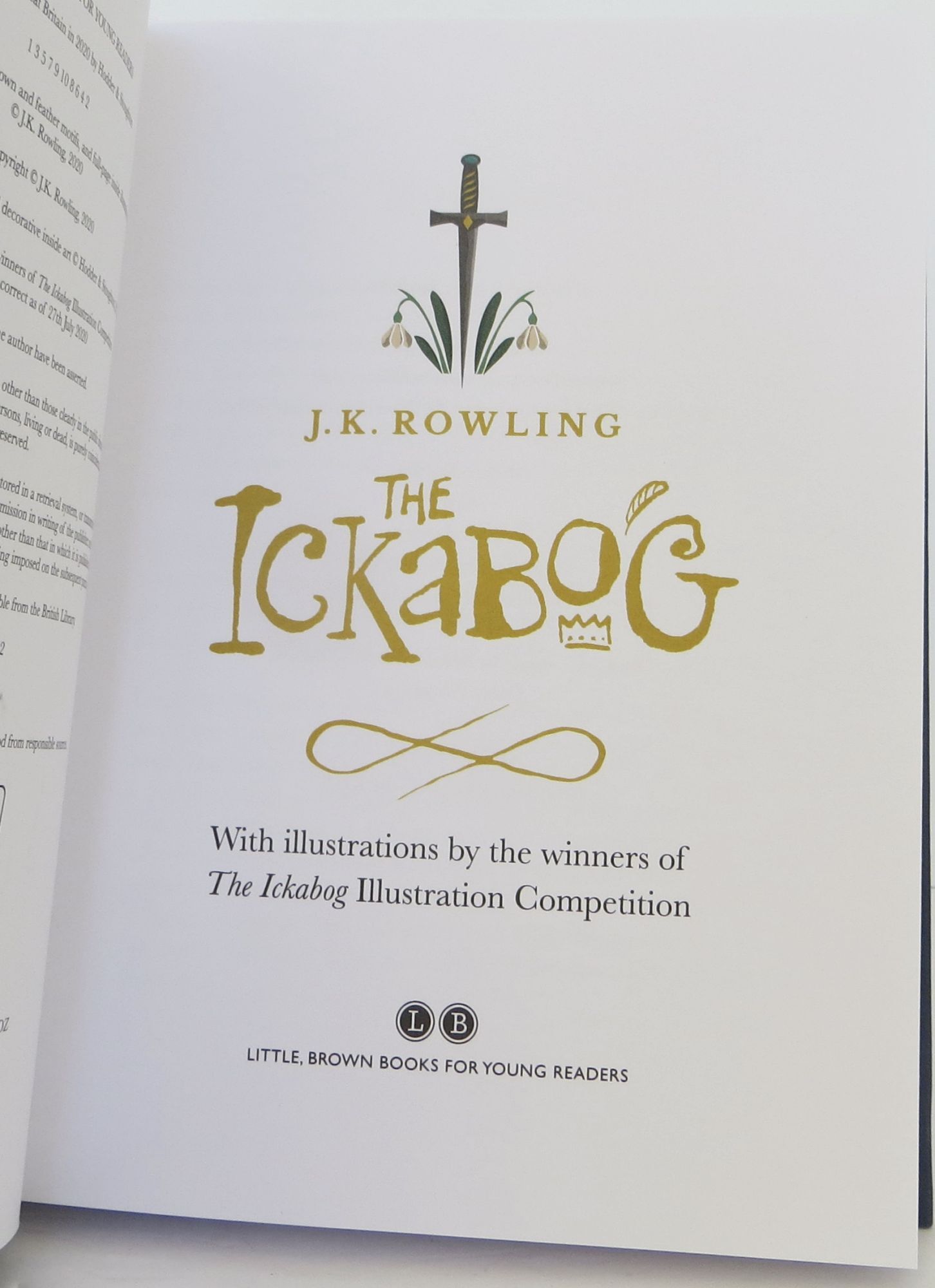 The Ickabog | J. K. Rowling | first